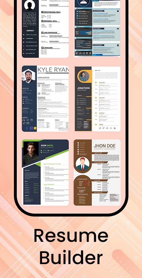 Resume Builder - CV Maker - Professional Resume - Biodata and CV Maker ...